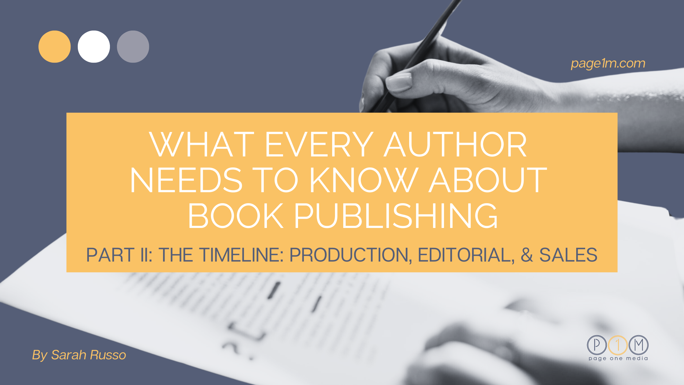 What Every Author Needs to Know About Book Publishing Part 2: The ...